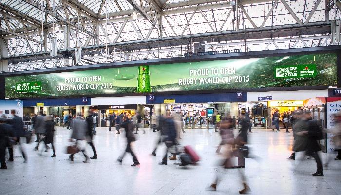 Motion@Waterloo and the RWC | JCDecaux UK